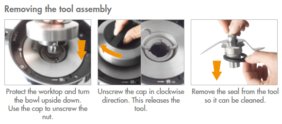 How do I remove (and attach) the blade assembly of my Magimix Cook ...